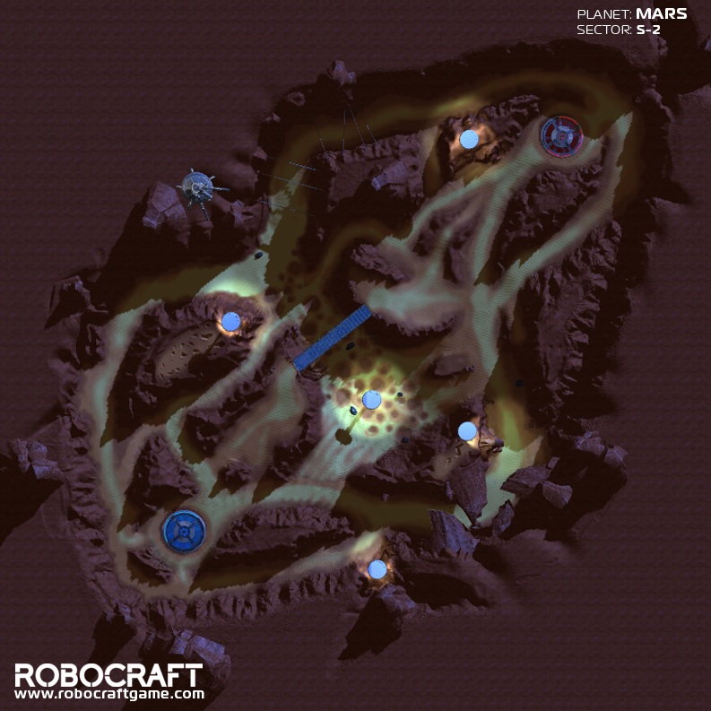 Bomber floater on Mars S-2 map : r/Robocraft